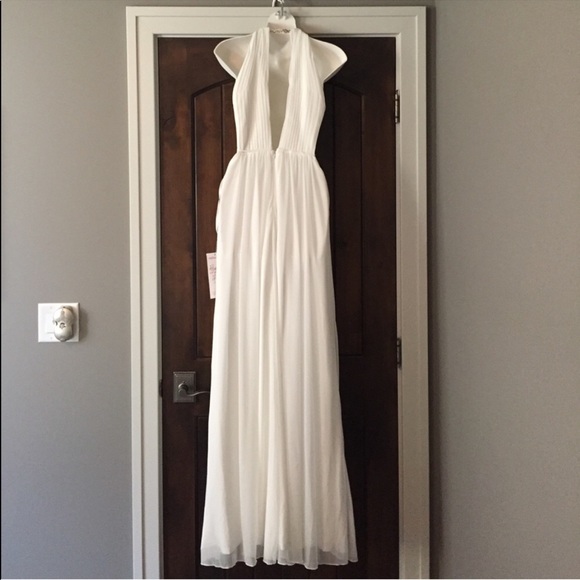 Bari Jay | Dresses | Bari Jay White Gown | Poshmark